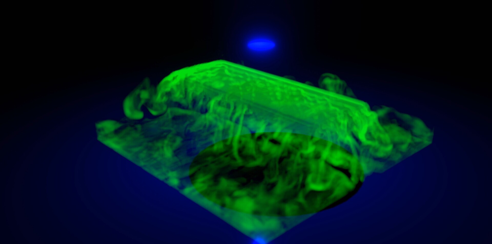 ArtStation - green mist animation