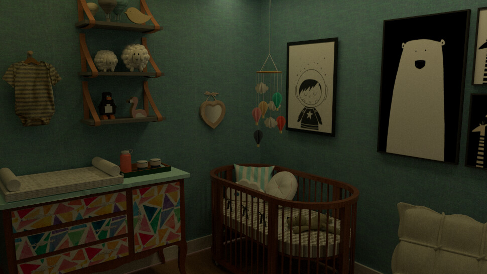 ArtStation - Quarto Bebê