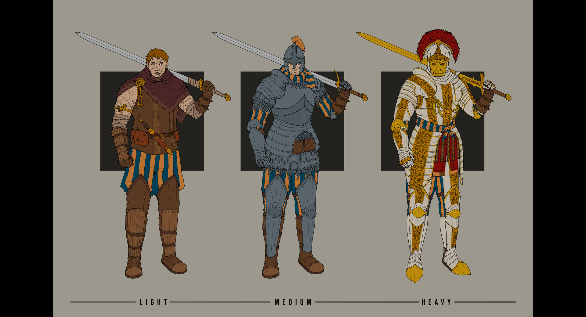 ArtStation - Melee armor variation