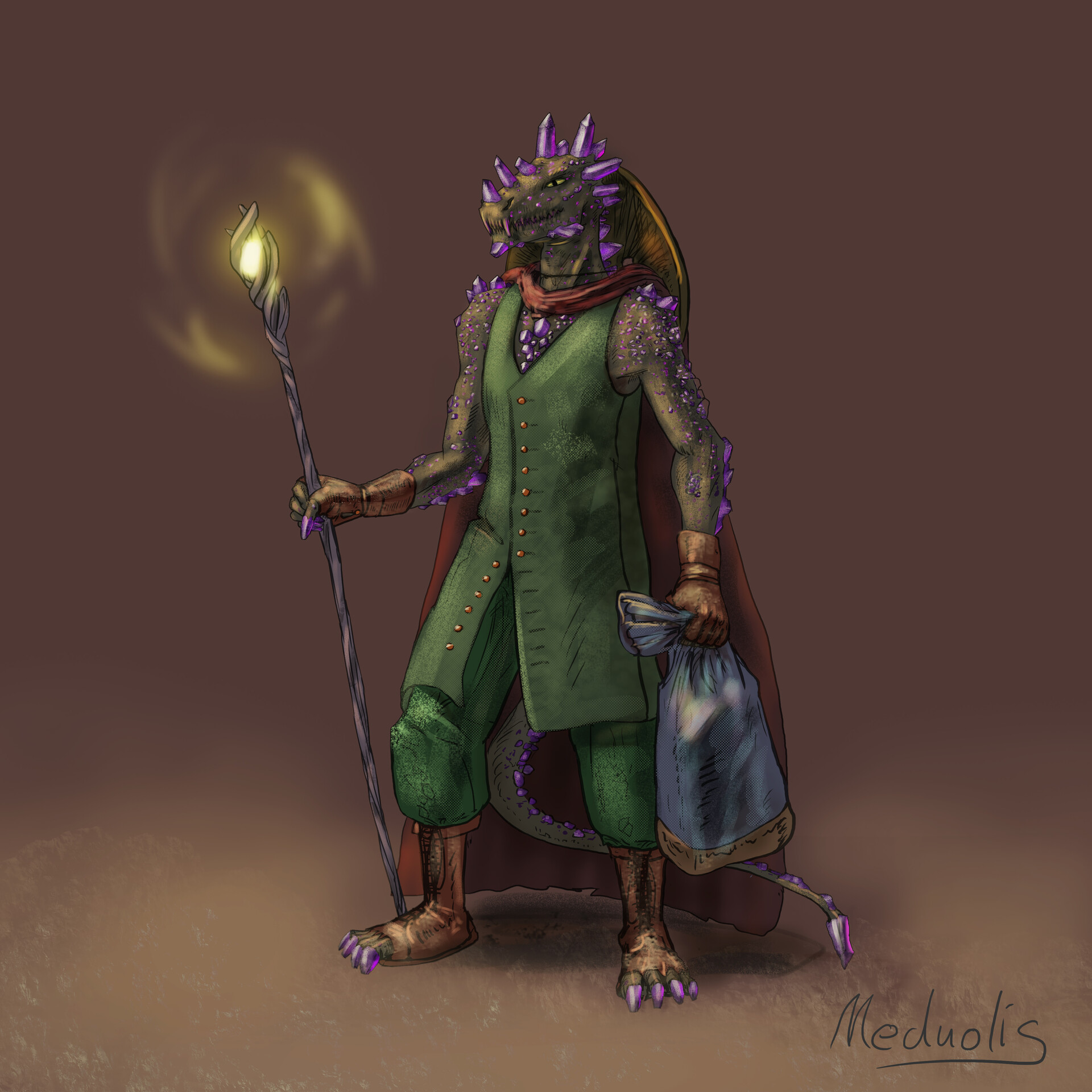 ArtStation - gemstone dragonborn