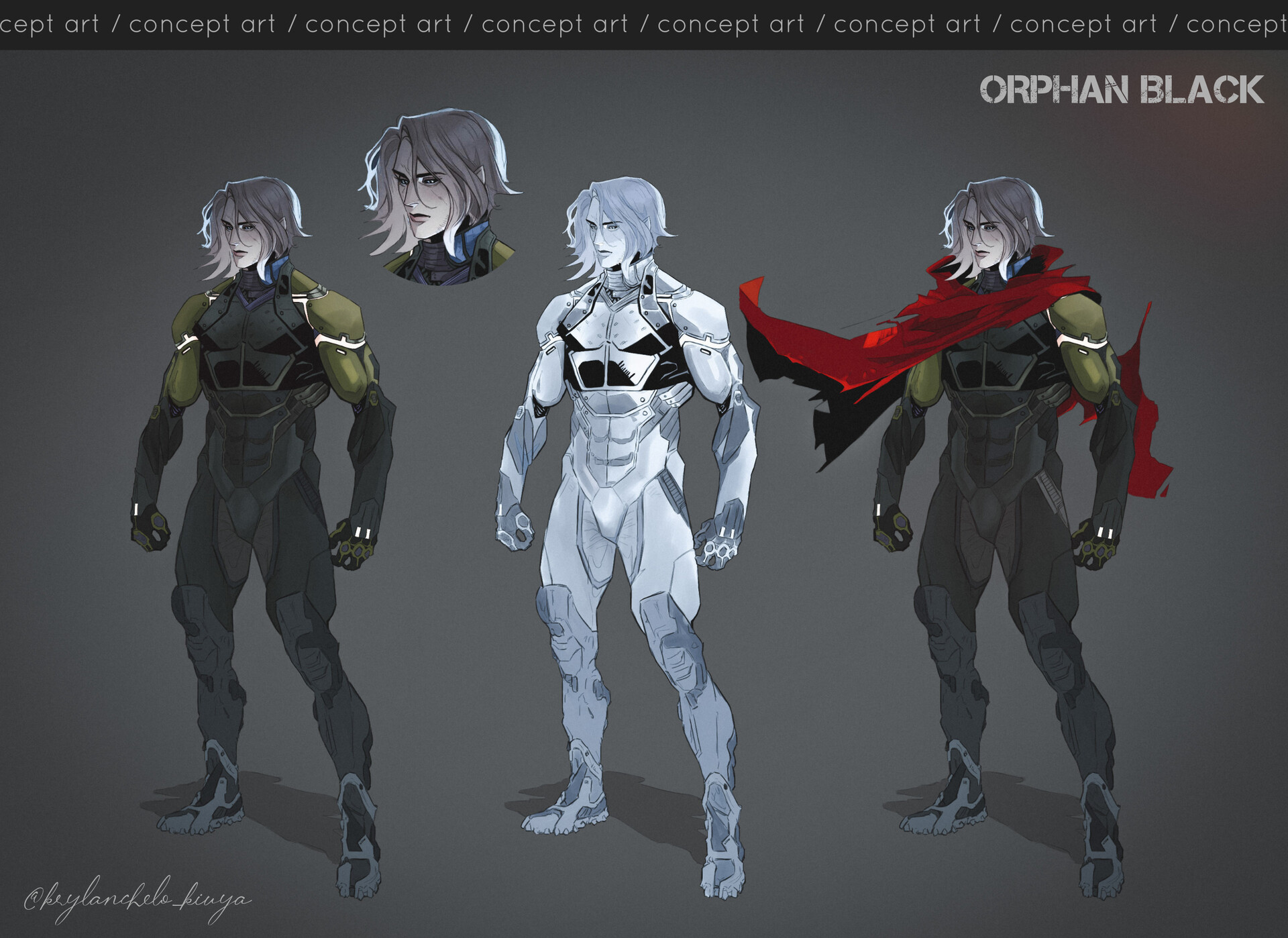 ArtStation - ORPHAN BLACK concept art / my OC