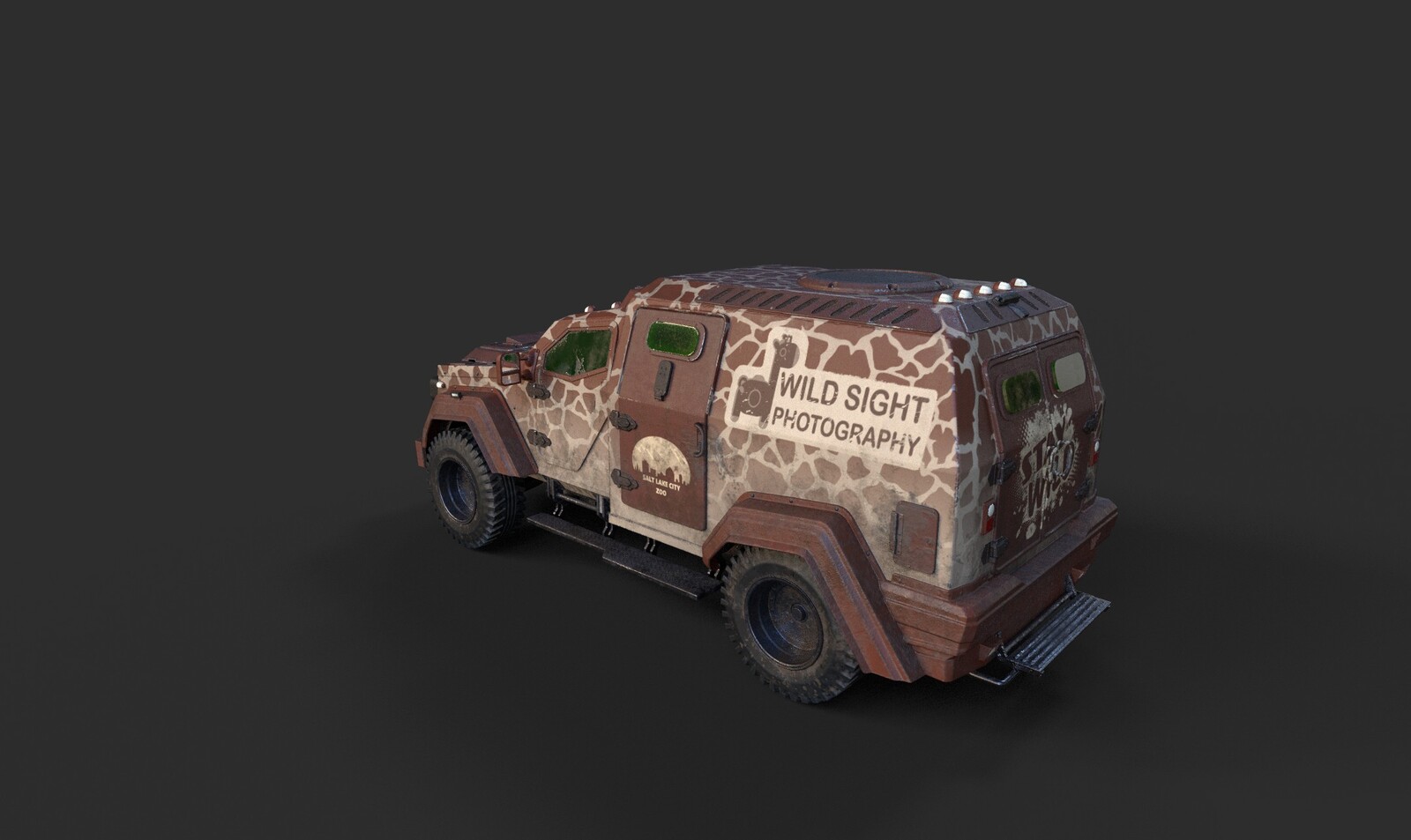 Victoria Law - Truck Material - Giraffe