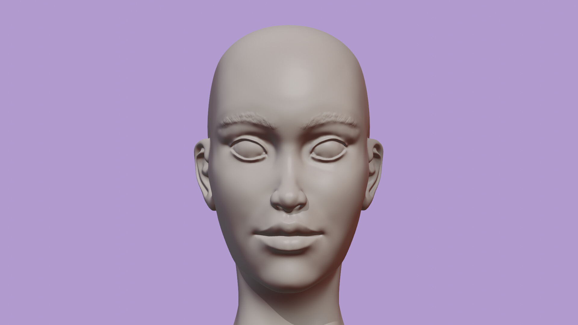 ArtStation - Blender Head Sculpt 13