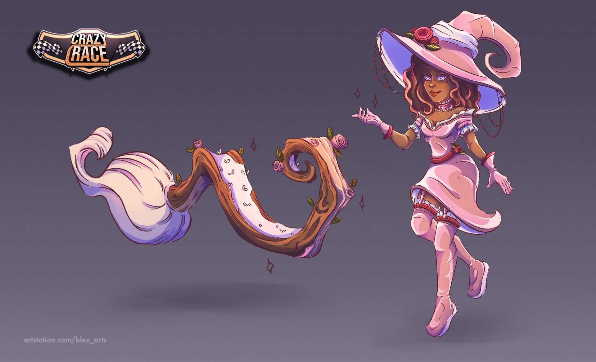 ArtStation - Agnes Design (Crazy Race Crypto)