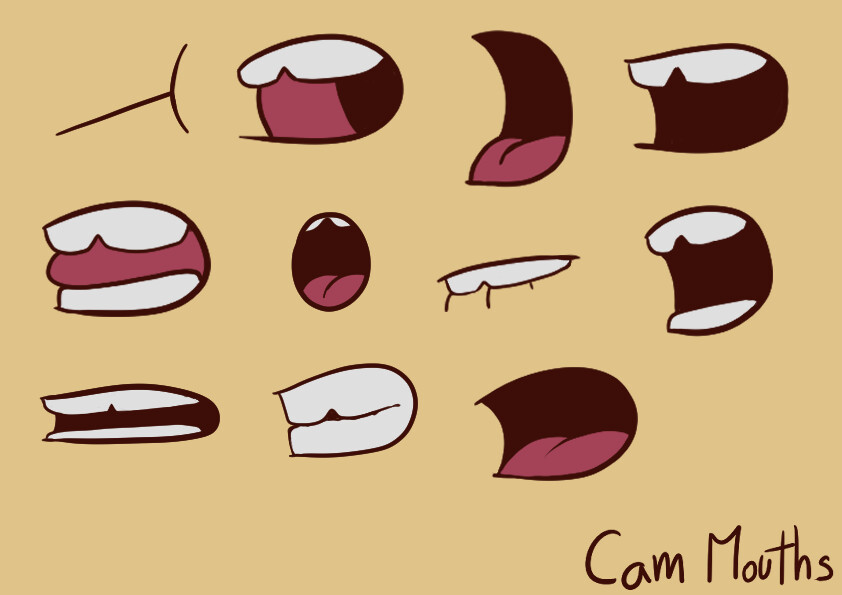 ArtStation - Production: Lip Syncing - Animation Process Part #2 | CEL ...