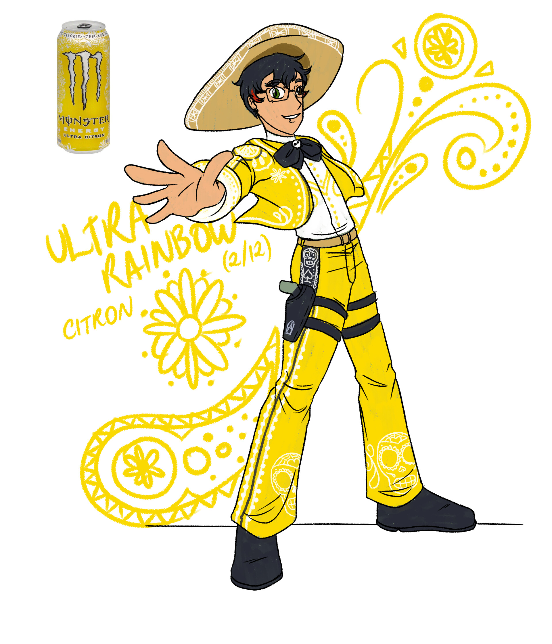 Luisa Samoro - Monster Energry ULTRA RAINBOW