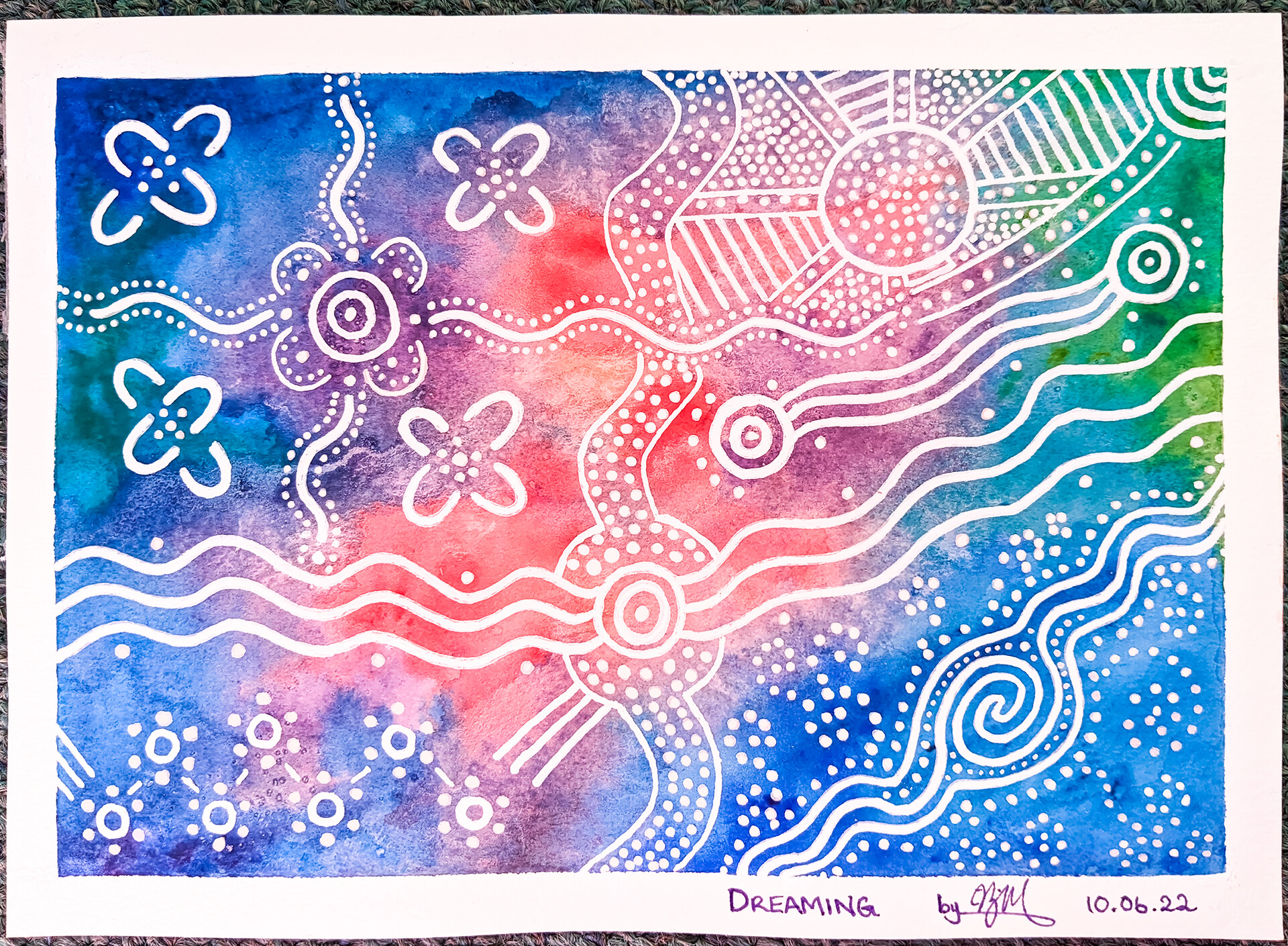 NJNolan Aboriginal Arts - Dreaming