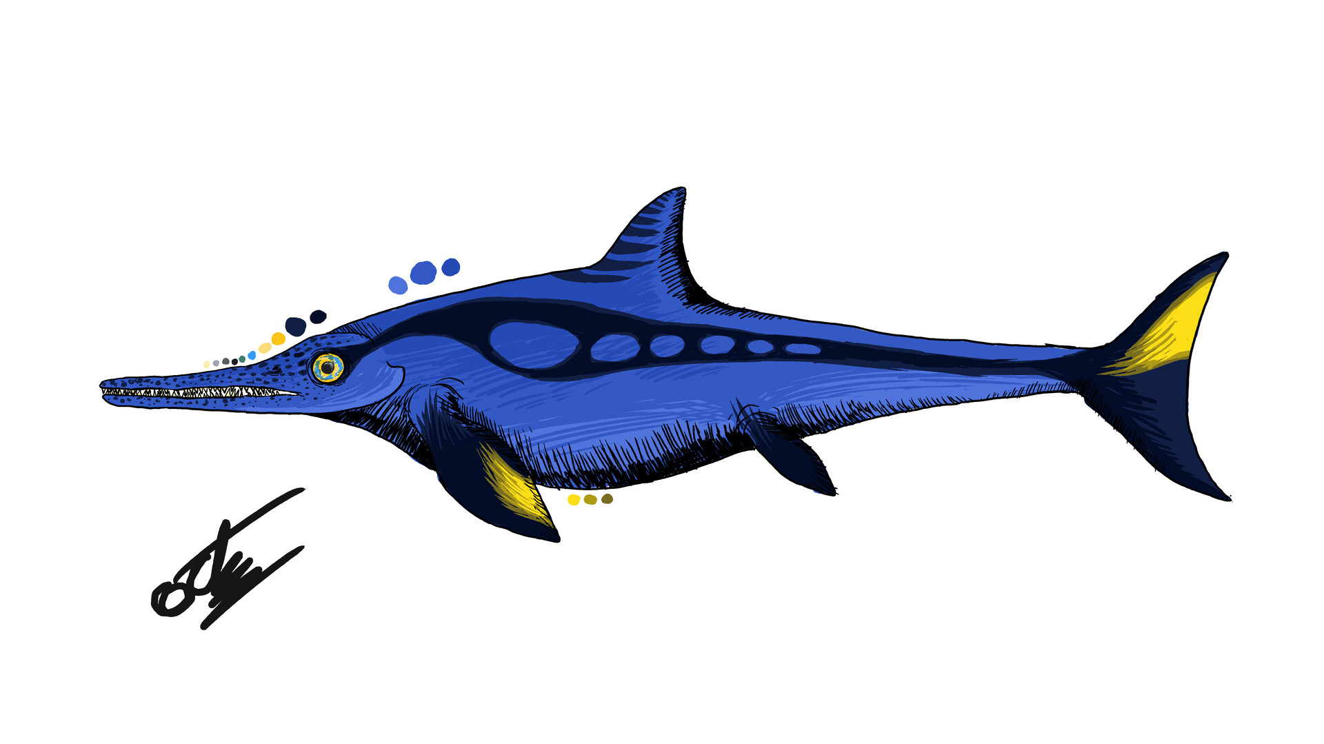 ArtStation - Ichthyosaurus C.