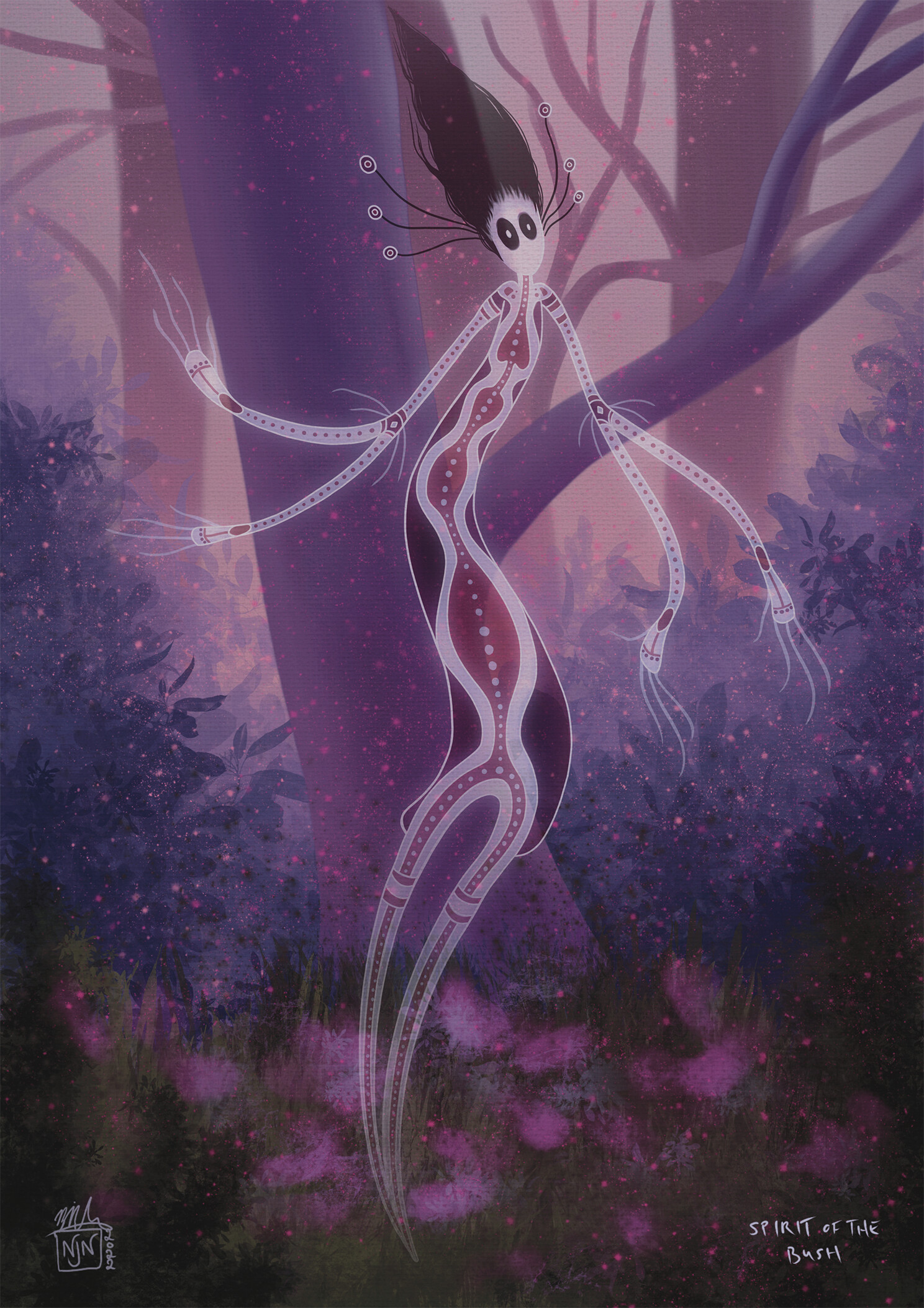 ArtStation - The Spirit of the Bush