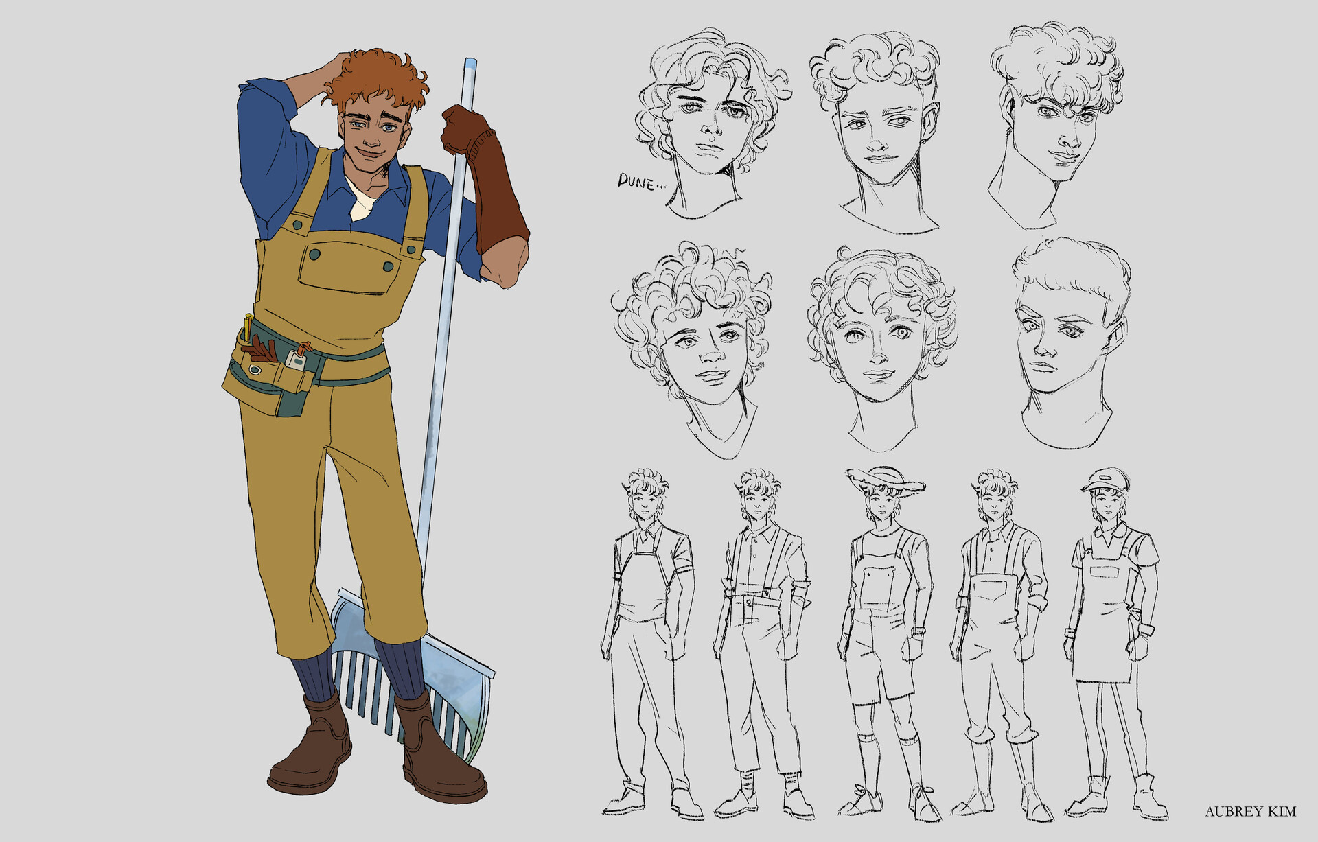 ArtStation - Aidan the gardener