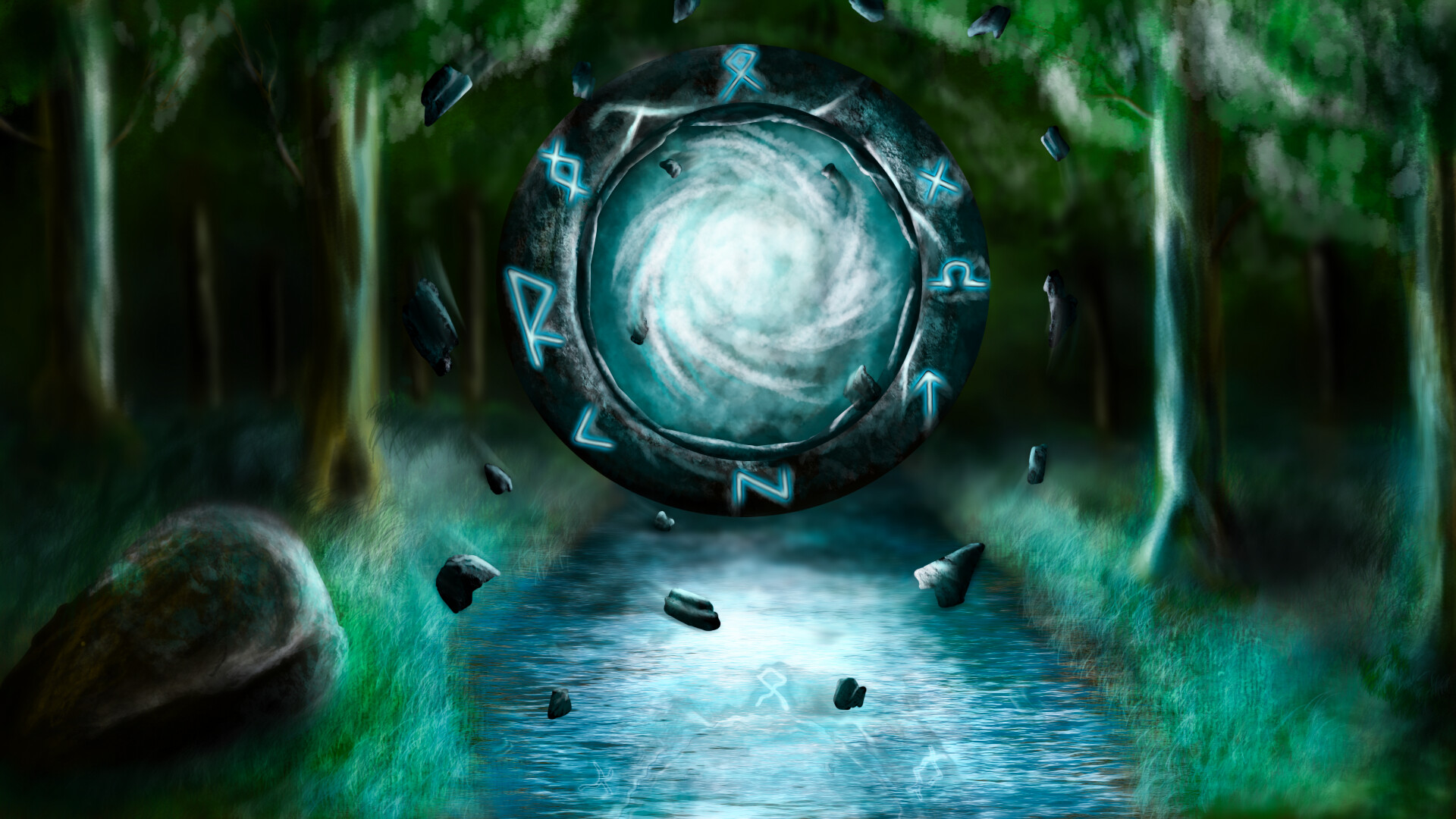 ArtStation - Rune Portal