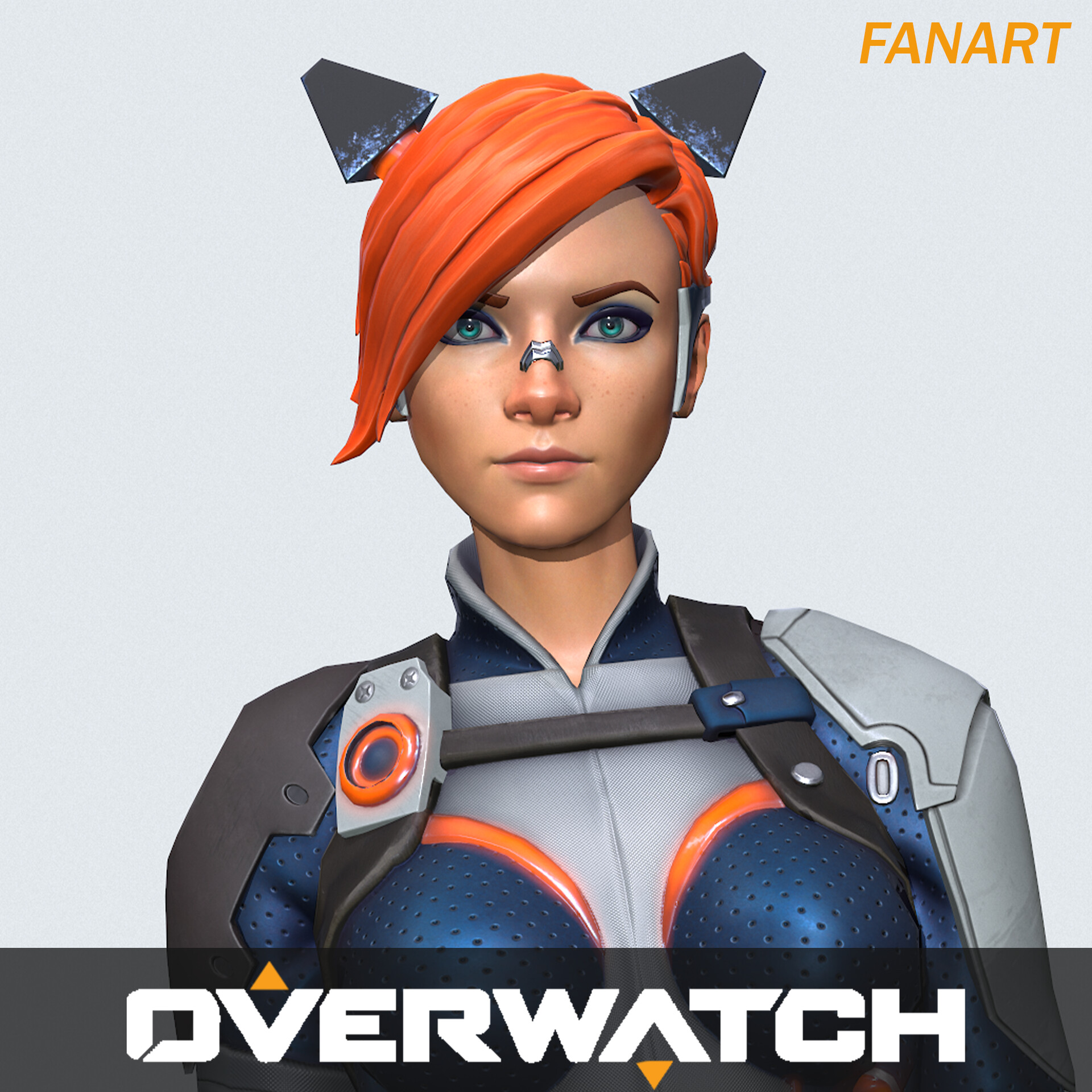 Irka Pirat - Overwatch fanart