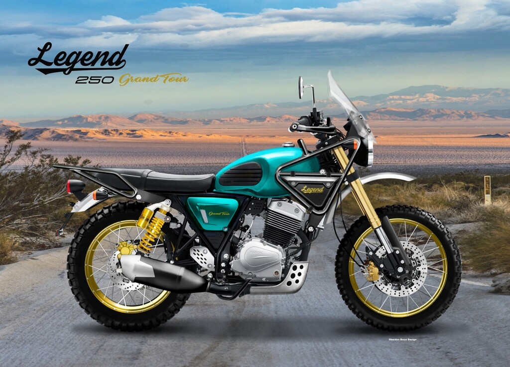 ArtStation - GPX LEGEND GRAND TOUR 250 TWIN