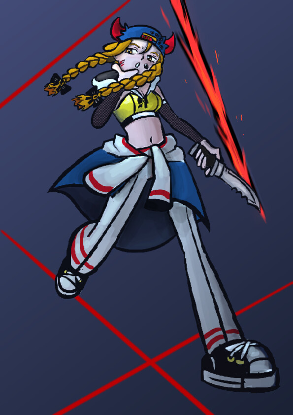 ArtStation - The cutting edge - Villain character design.