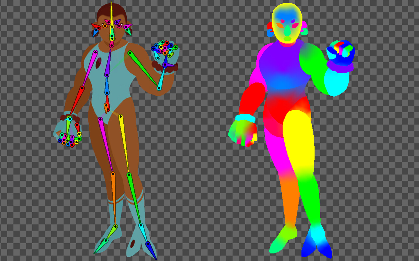 Julia Aubert - Galactica - Unity 2D Rig / Skin / Animation