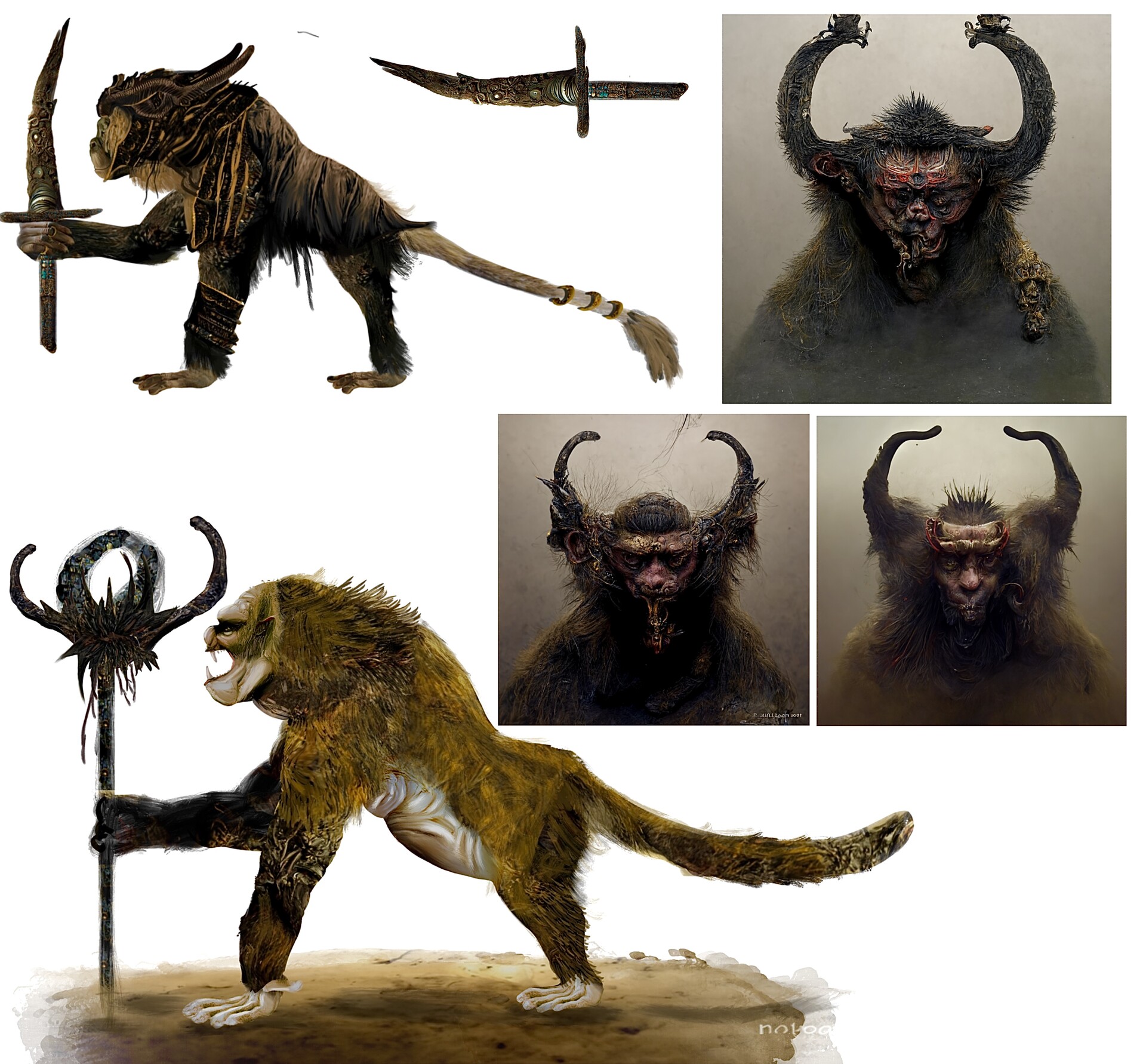 ArtStation - Monkey