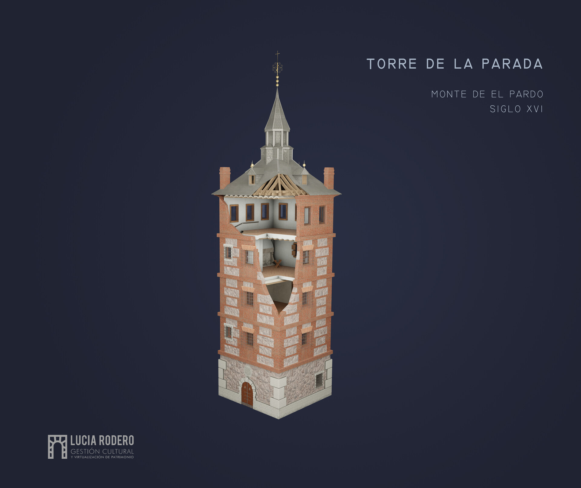 ArtStation - Torre de la Parada: interior (siglo XVI)