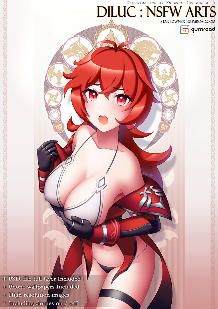 ArtStation - Diluc Girl