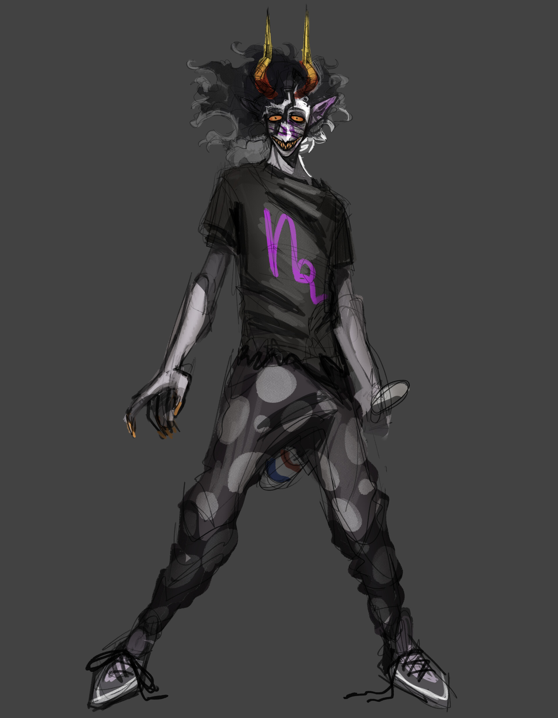 Homestuck Sober Gamzee Sprite