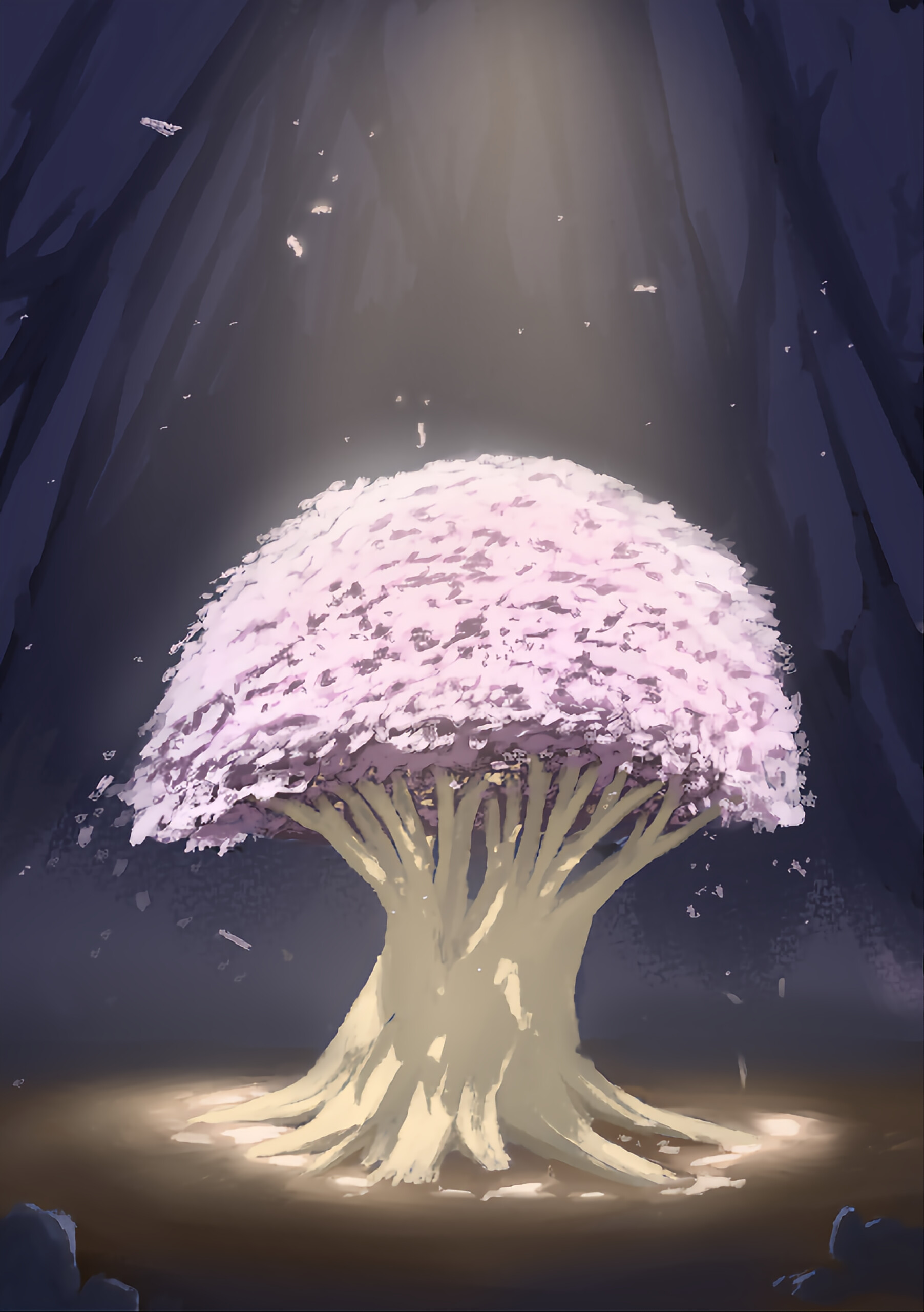 ArtStation - A beautiful cave