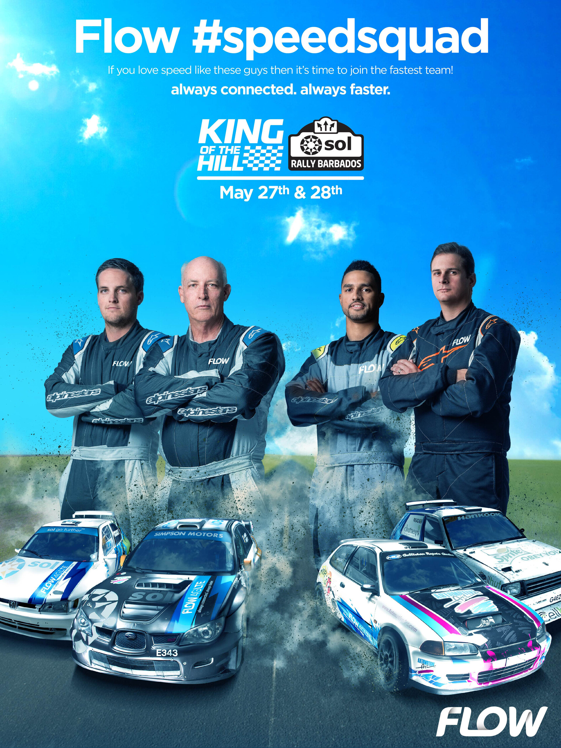 ArtStation - Flow Speed Squad campaign