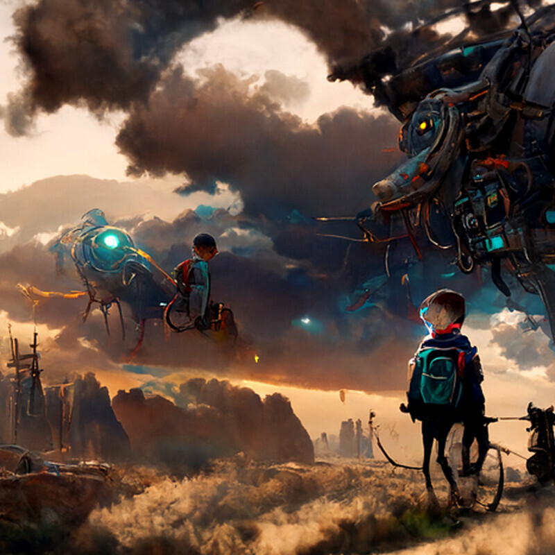 ArtStation - Ai Generated-MattePainting : Interstellar N143🎒