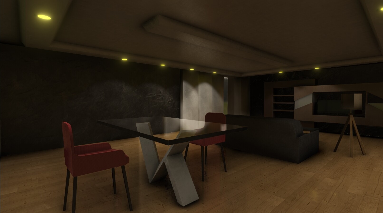 ArtStation - 3D | Unity | Simple Living Room