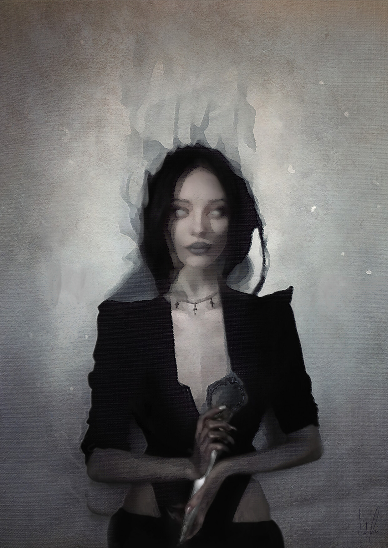 ArtStation - Lady portrait