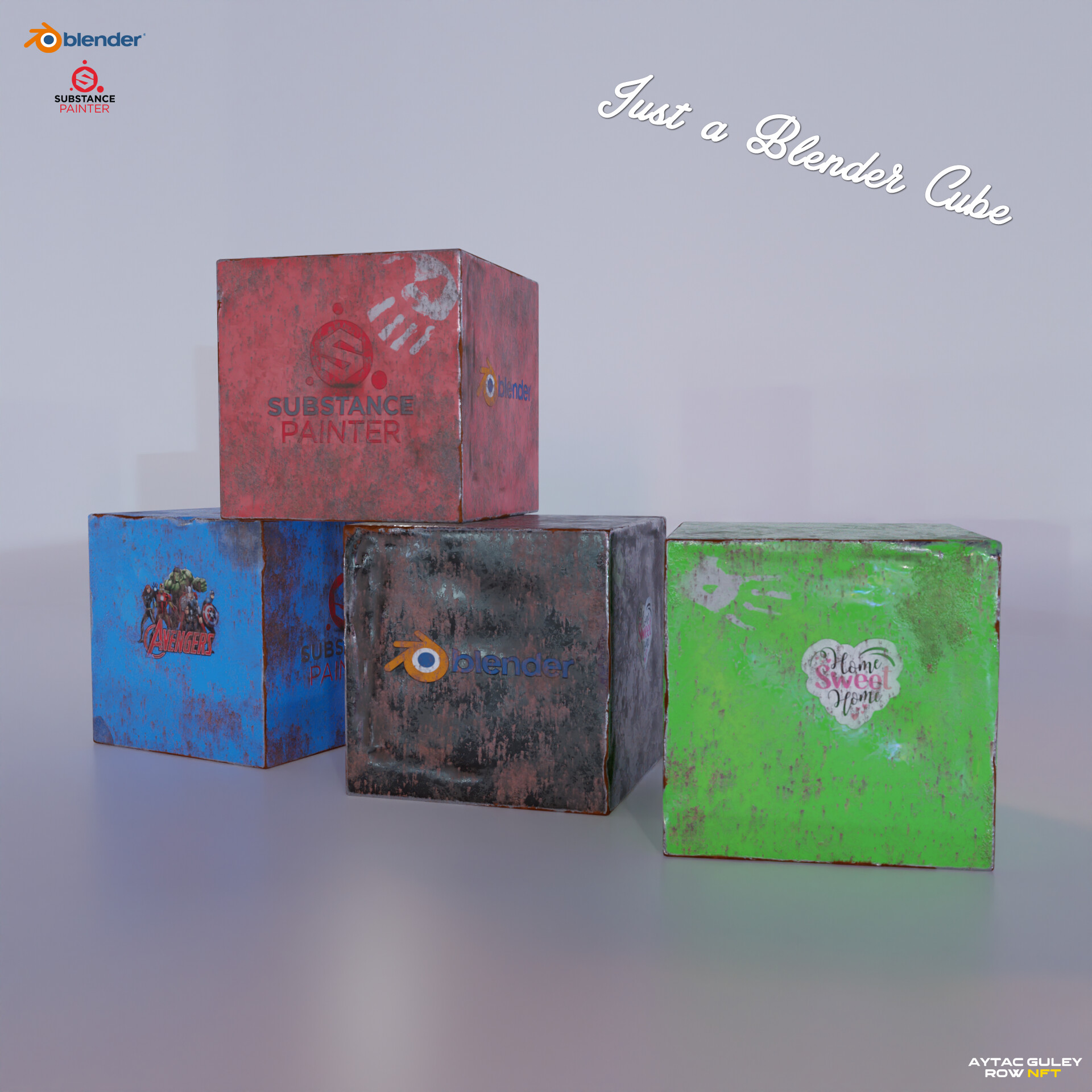 ArtStation - Just a Blender Cube