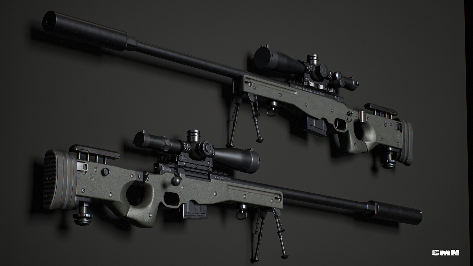 ArtStation - AWP L96A1