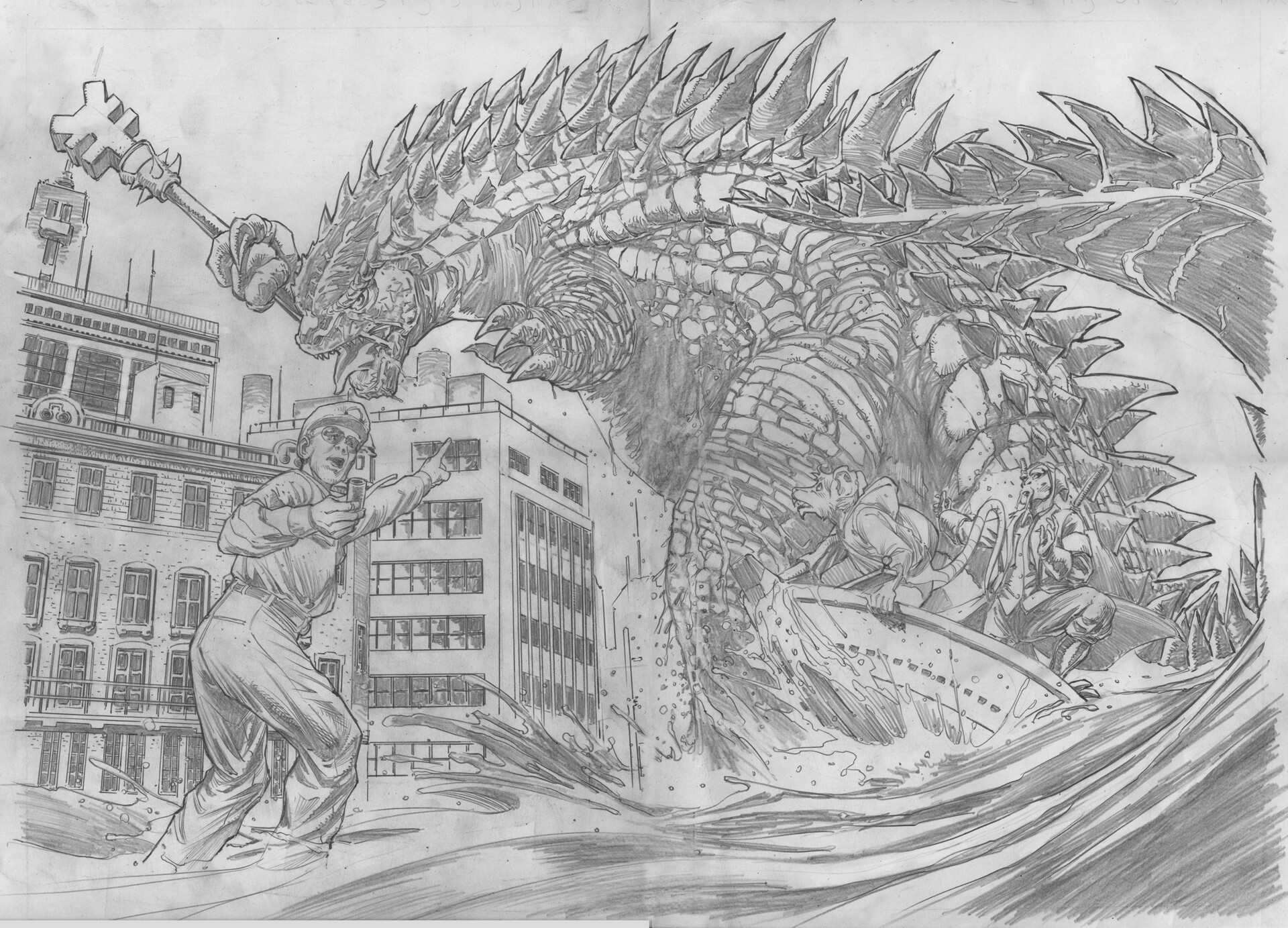 ArtStation - Cesspool Double page