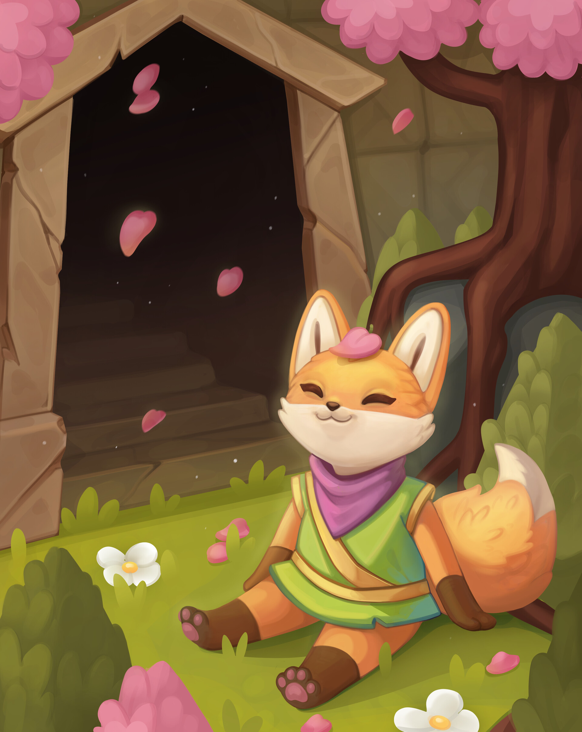 ArtStation - Tunic fanart