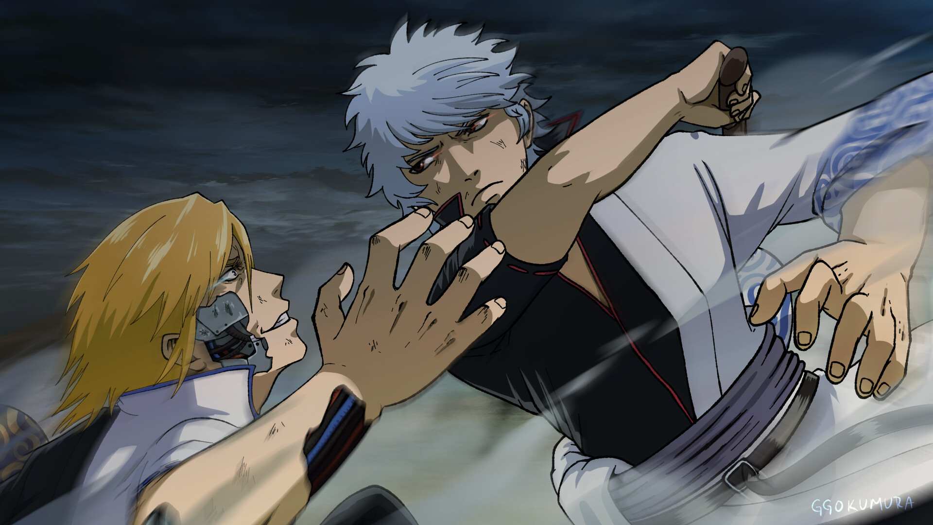 ArtStation - Gintoki vs Kintoki