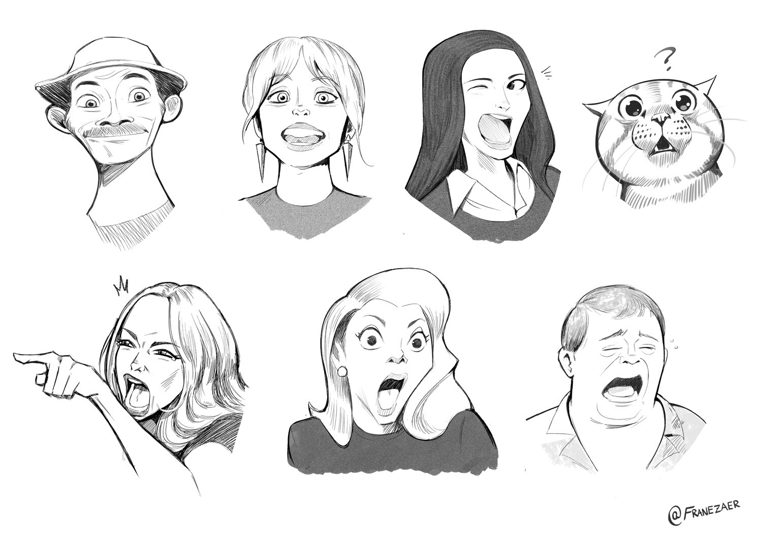 ArtStation - Cartoonish sketches