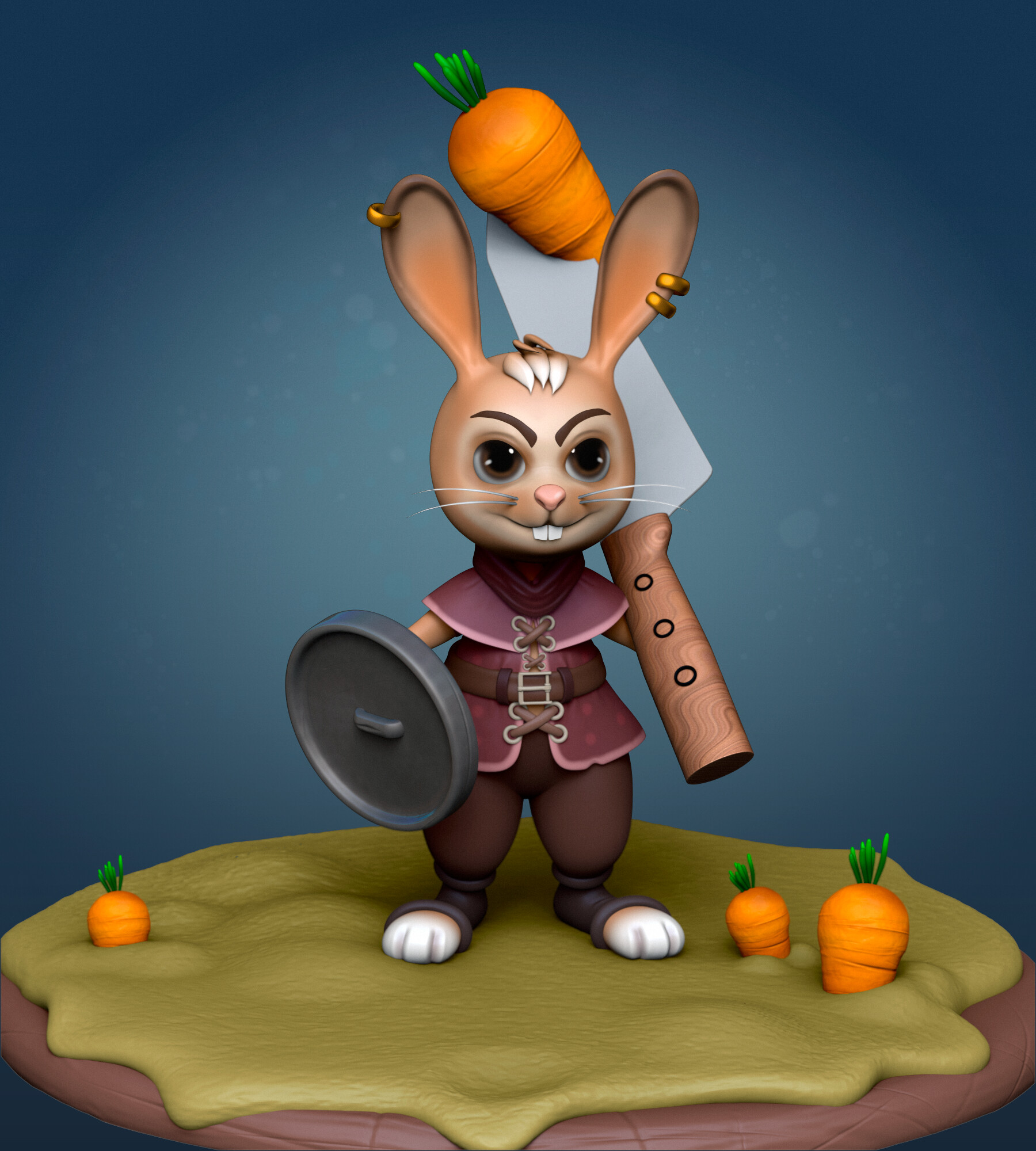 ArtStation - Rabbit 3d