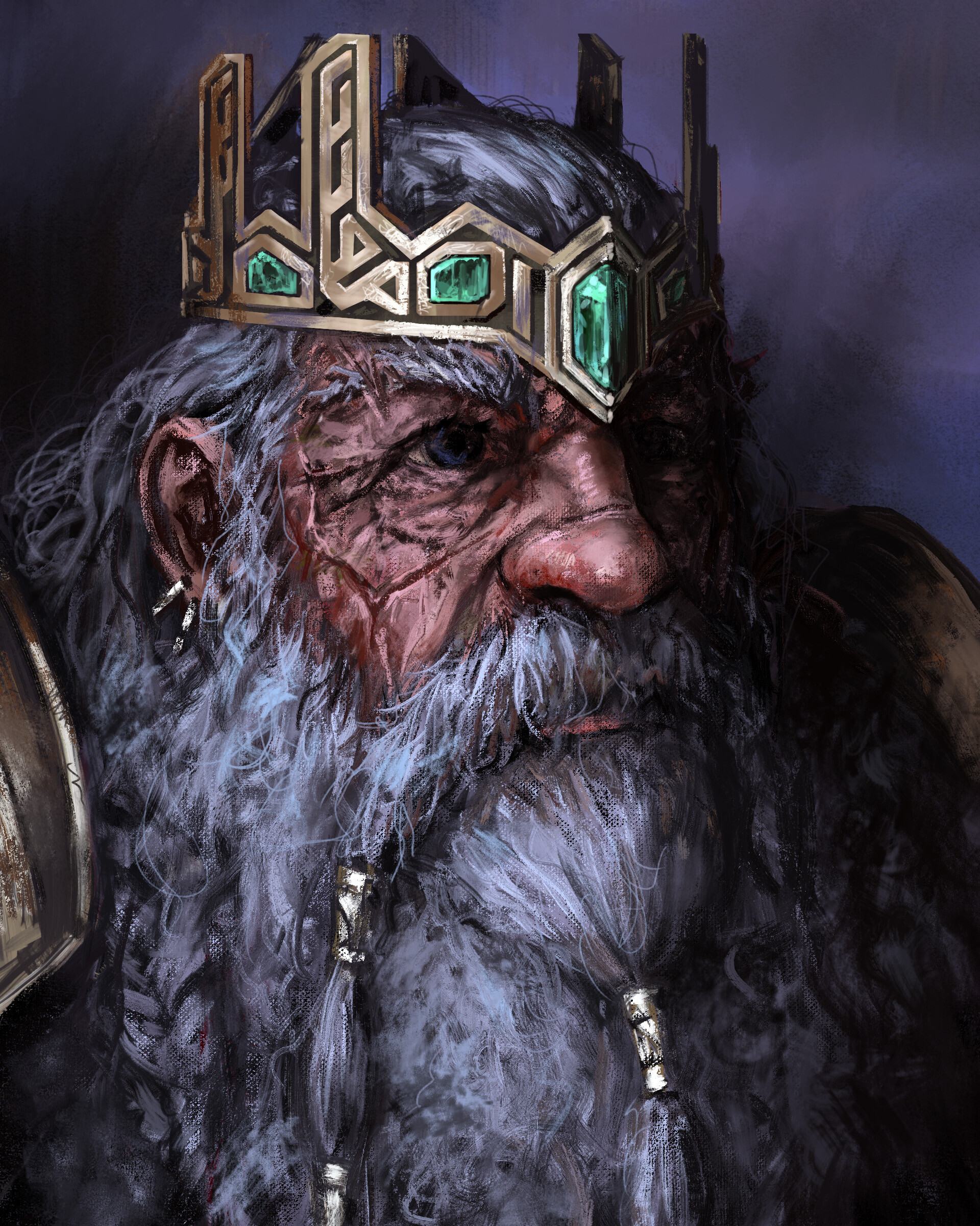 ArtStation - Dwarven King
