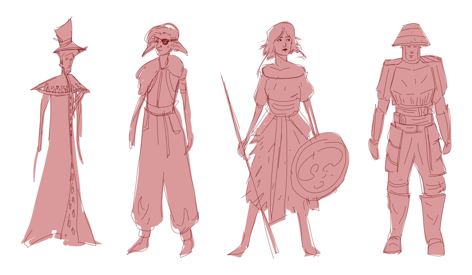 ArtStation - Shape Character Study