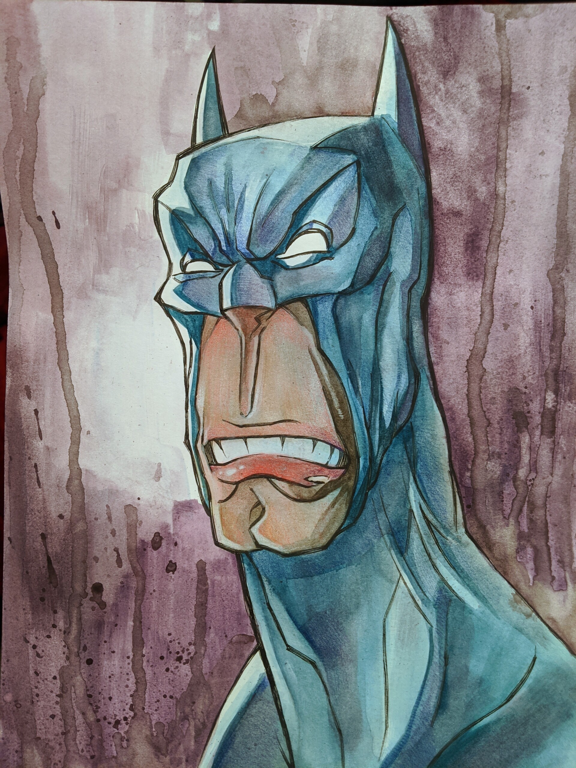 Mitch Polaski - Watercolor Fanarts