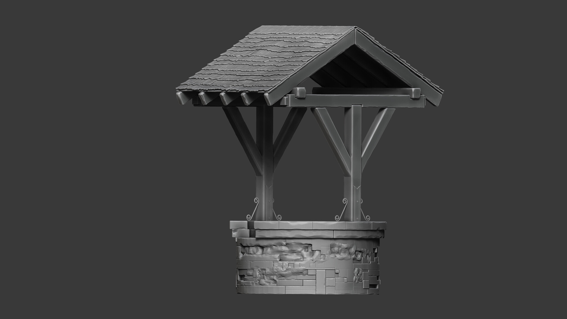 ArtStation - Water Well Model