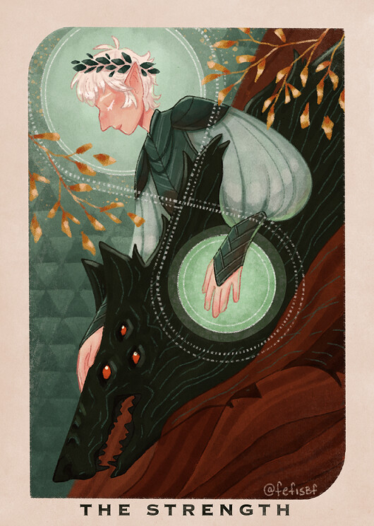 how to draw dragon age tarot cards