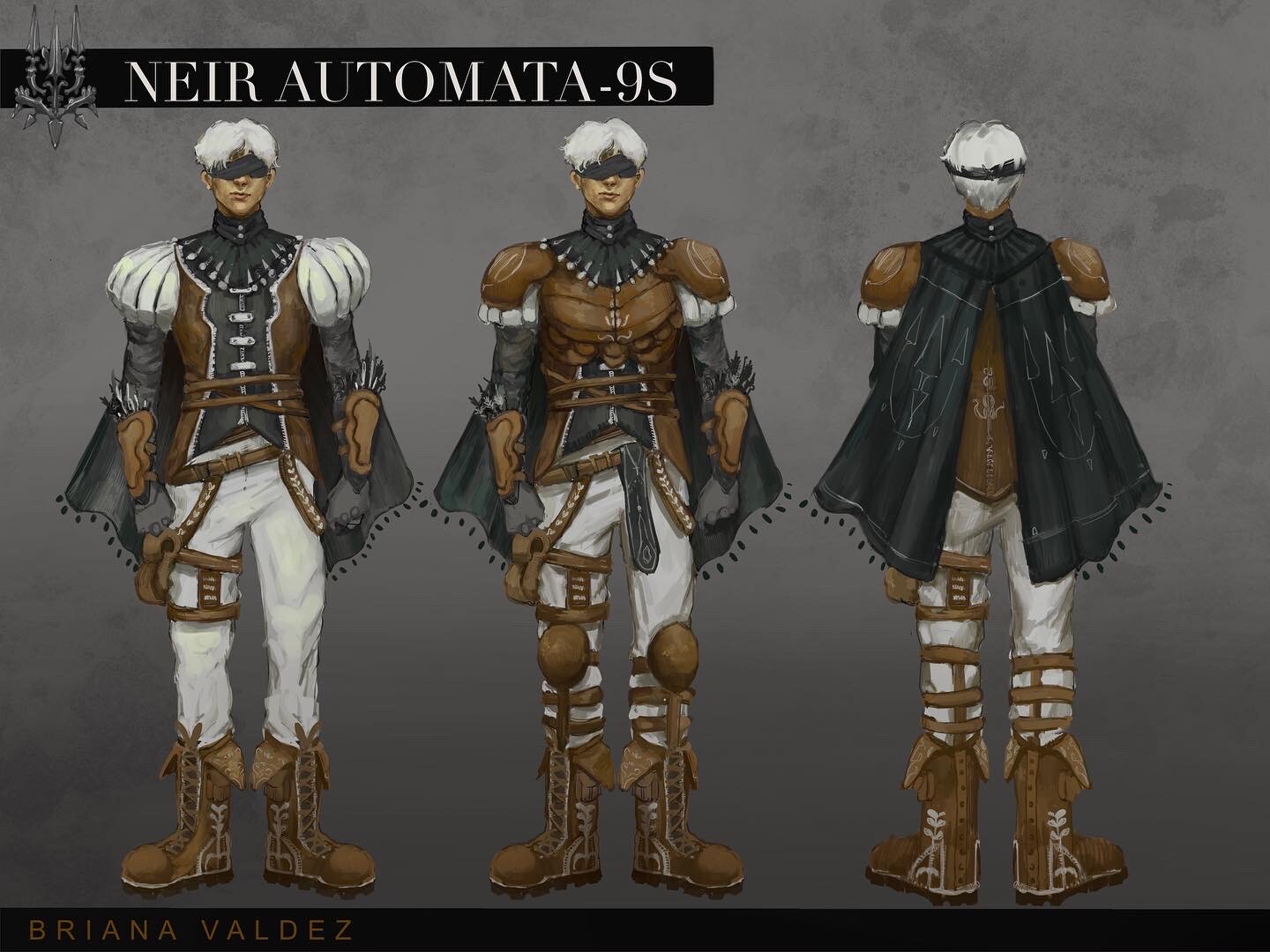 ArtStation - High Fantasy Nier Automata