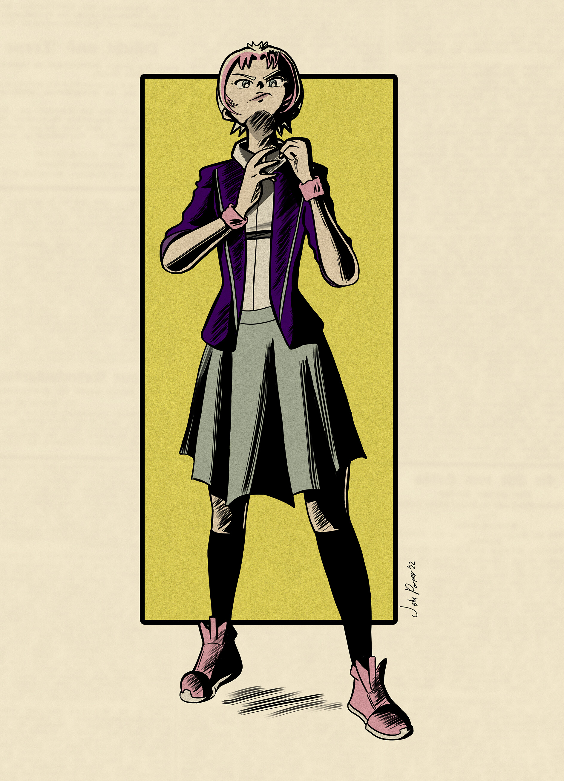 ArtStation - Character Spotlight Series #5: Maxine Glass