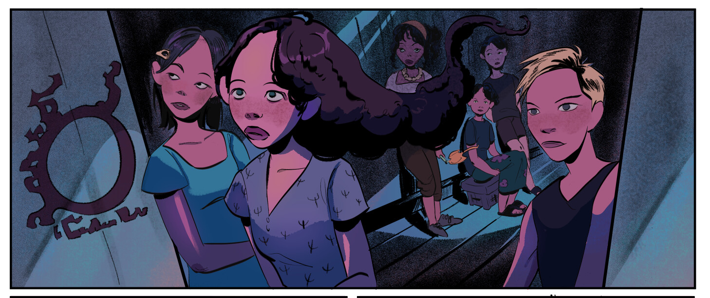 Celeste Cruz - First Contact - Science Fantasy Comic Page