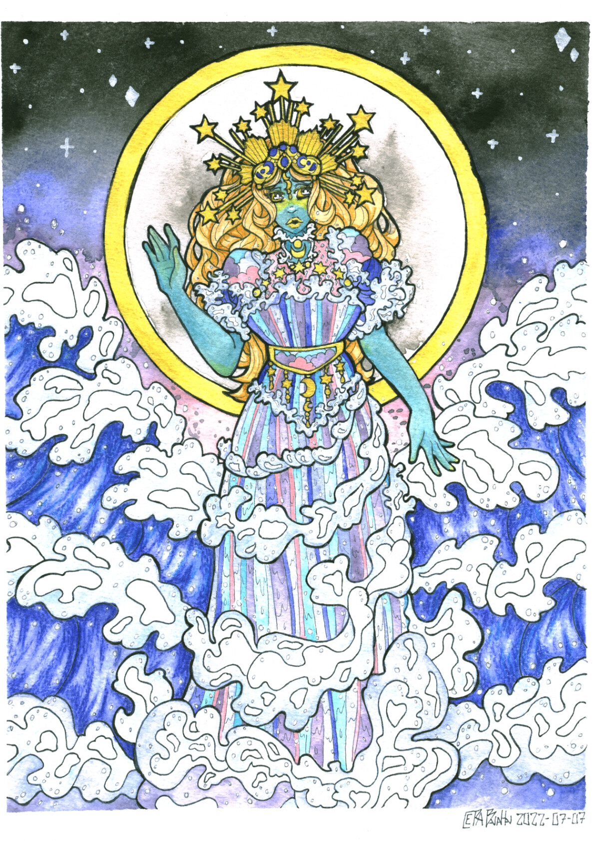 ArtStation - Tidal Goddess