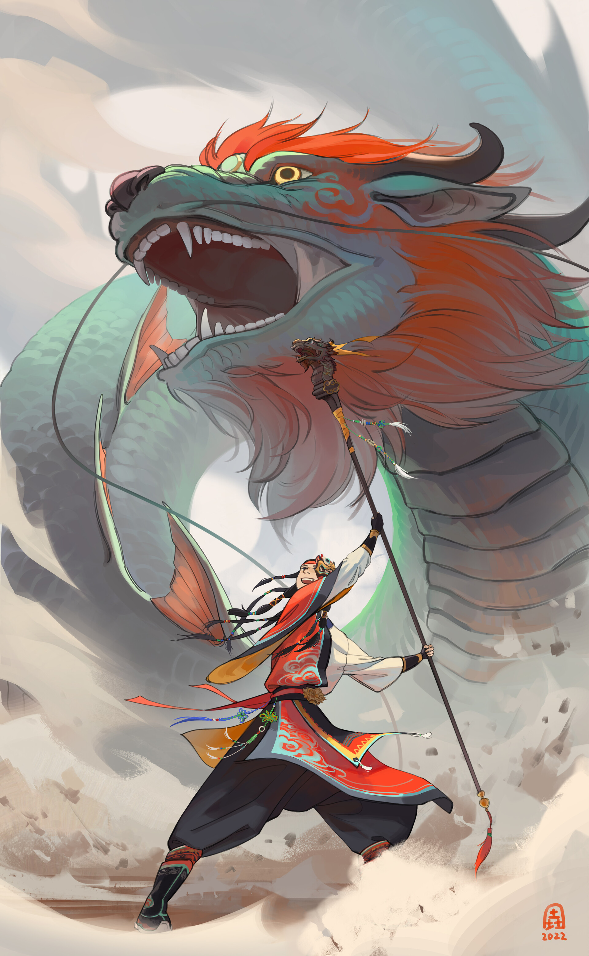 ArtStation - Dance with a Deity