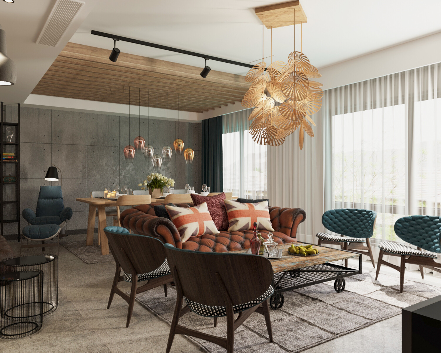 ArtStation - House Design in Industrial style