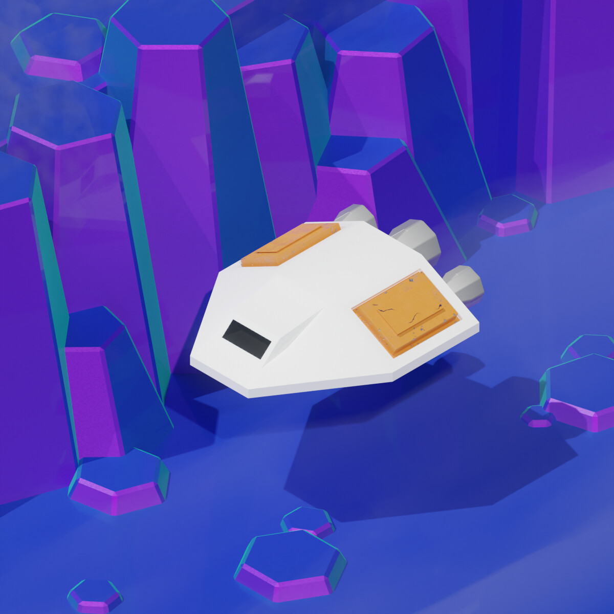 ArtStation - Space Exploration, Minimal.