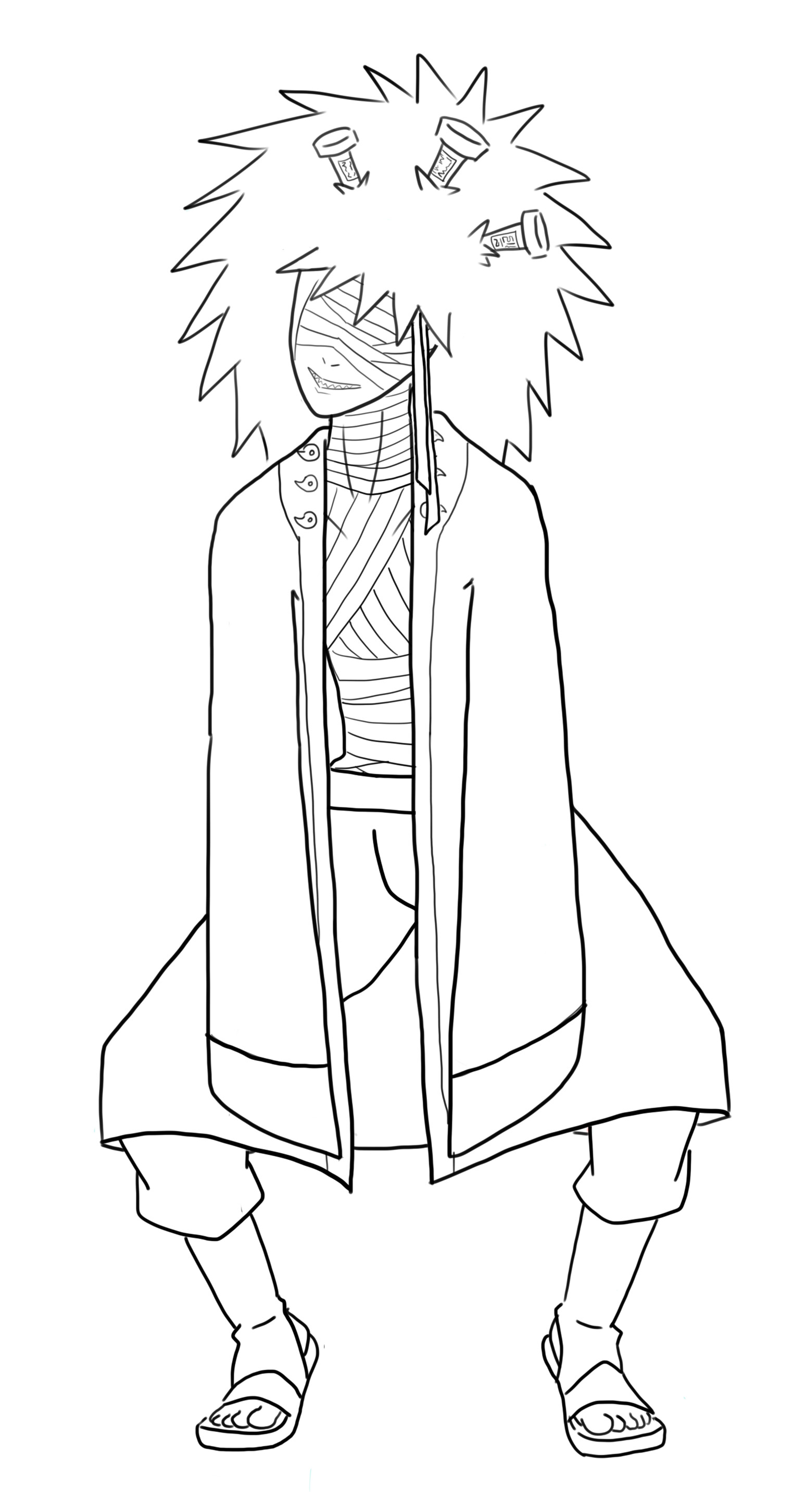 how to draw naruto oc