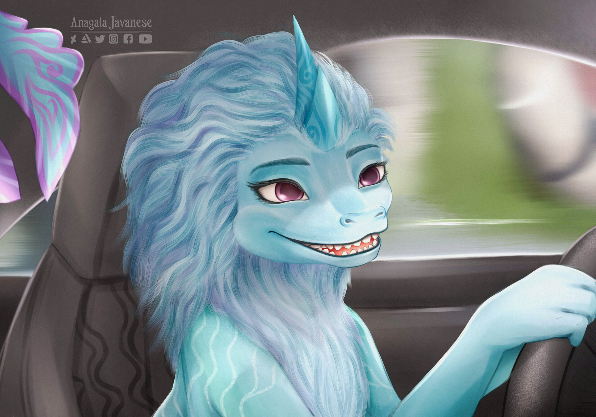 Anagata Javanese - Sisudatu x Awkwafina (as Katy in Shang Chi Movie)