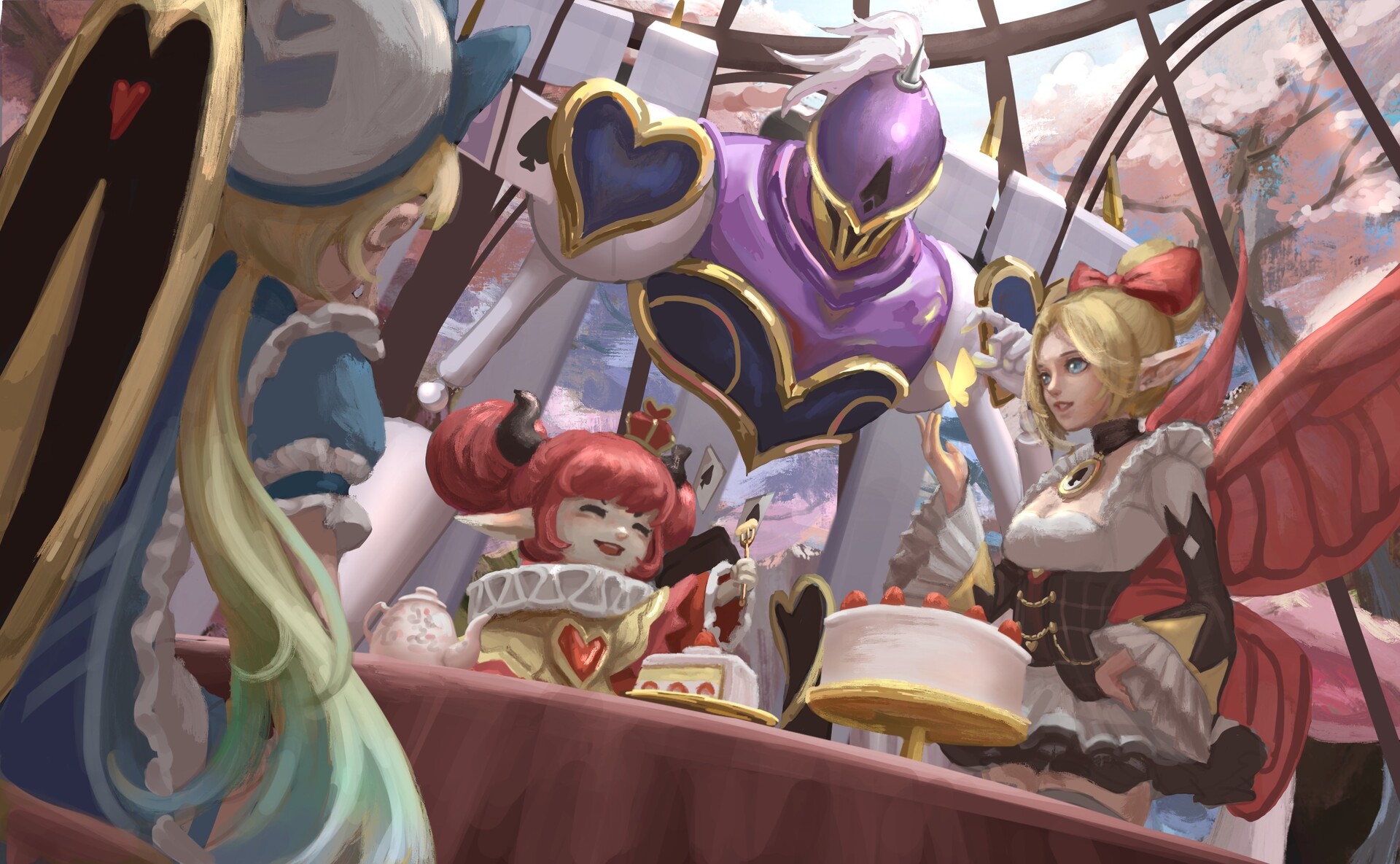 ArtStation - AOV fanart_Tea time